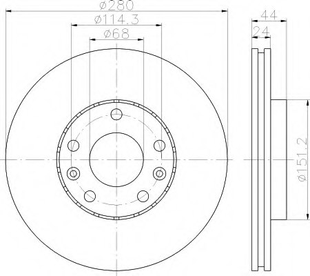 402060010R,RENAU 402060010R Brake Disc for RENAU