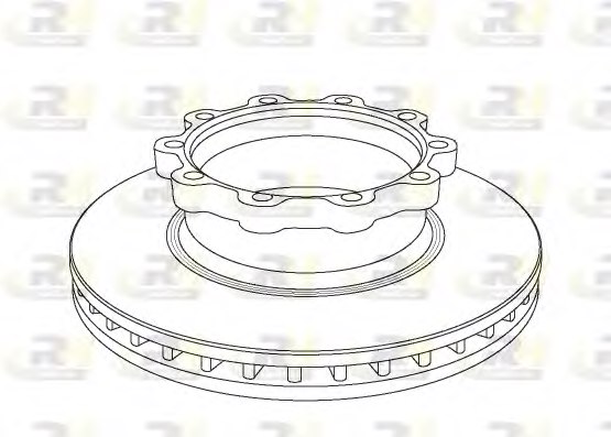 1402272,SCANI 1402272 Brake Disc for SCANI