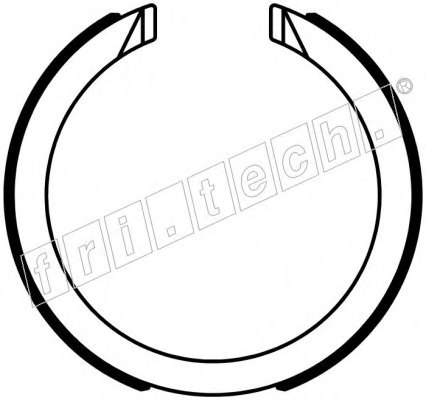 483KT05010,SSANG 483KT05010 Brake Shoe Set, parking brake for SSANG