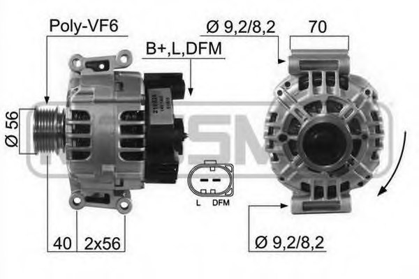 06D903016A,VW 06D903016A Alternator for VW