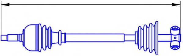 7711135005,RENAU 7711135005 Drive Shaft for RENAU