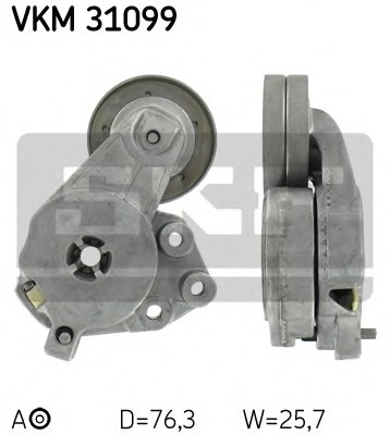 03C145299J,VW 03C 145 299 J Tensioner Lever, v-ribbed belt for VW