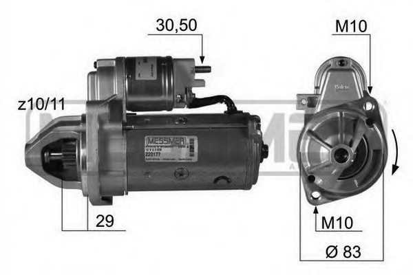 0051511301,MERCE 0051511301 Starter for MERCE