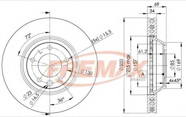 230596,METELLI 23-0596 Brake Disc for METELLI