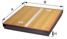 0030949004,MERCE 0030949004 Air Filter for MERCE