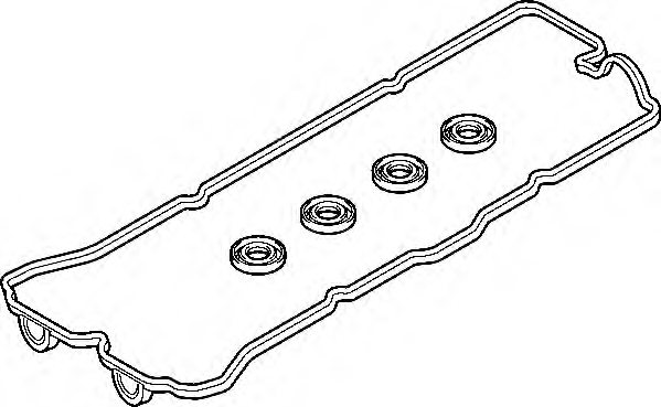 1327073C10,NISSA 13270-73C10 Gasket Set, cylinder head cover for NISSA