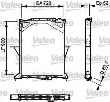 20460178,VOLVO 20460178 Radiator, engine cooling for VOLVO