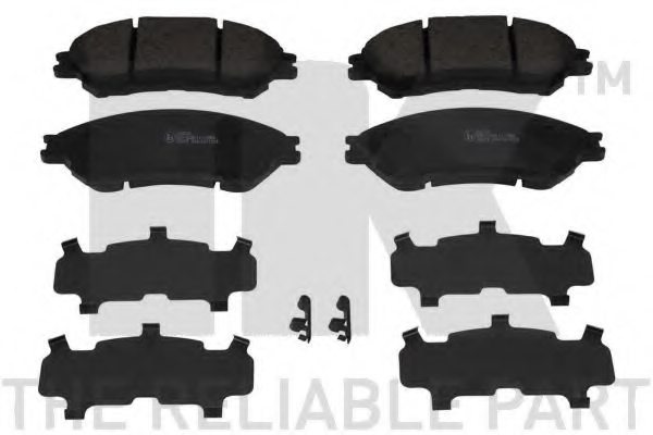 5581061M50,SUZUK 55810-61M50 Brake Pad Set, disc brake for SUZUK