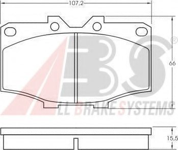 0446660090,TOYOT 0446660090 Brake Pad Set, disc brake for TOYOT