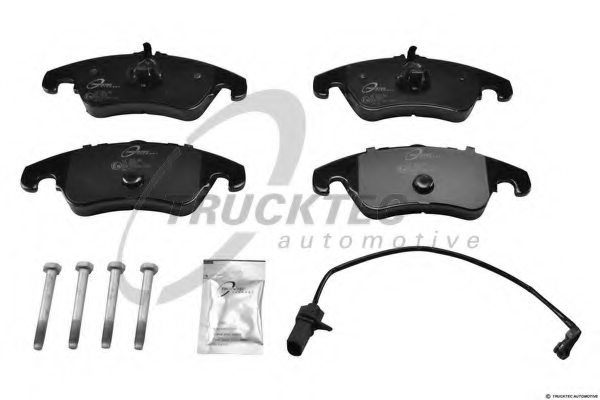 8K0698151H,AUDI 8K0698151H Brake Pad Set, disc brake for AUDI