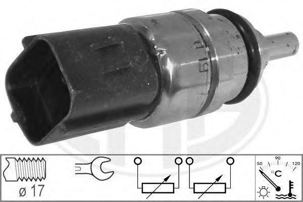 10078710,GM 10 078 710 Sensor, coolant temperature for GM