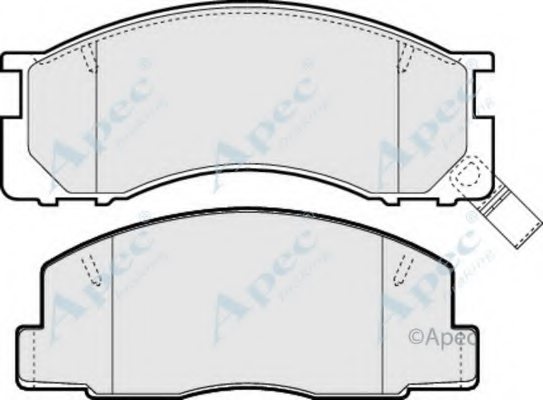 0446528040,TOYOT 04465-28040 Brake Pad Set, disc brake for TOYOT