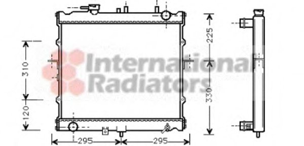 0K01215200A,OEM 0K01215200A Radiator for OEM