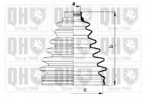 0443860020,TOYOT 04438-60020 Bellow, driveshaft for TOYOT
