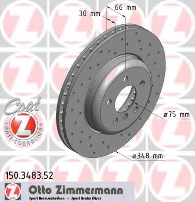 34116775277,BMW 34116775277 Brake Disc for BMW