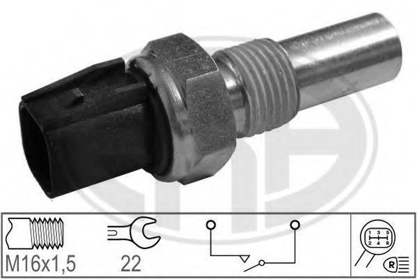 6S6T15520AA,FORD 6S6T-15520-AA Switch, reverse light for FORD