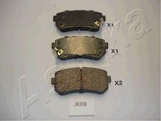 583021JA30,HYUNDAI 583021JA30 Brake Pad Set, disc brake for HYUNDAI