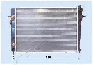 253102E500,HYUNDAI 253102E500 Radiator, engine cooling for HYUNDAI