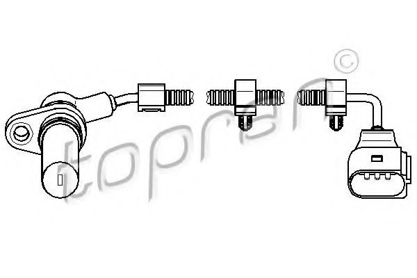 038957147F,OEM 038957147F Crankshaft Position Sensor for OEM