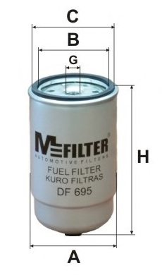 7382048,LIEB 7382048 Fuel filter for LIEB
