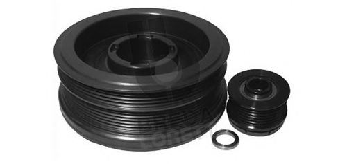 11238511371,BMW 11 23 8 511 371 Belt Pulley Set, crankshaft for BMW