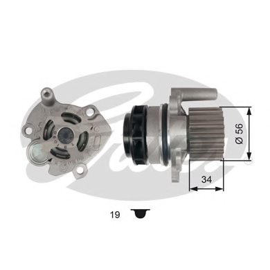 03L121011G,VW 03L.121.011G Water Pump for VW