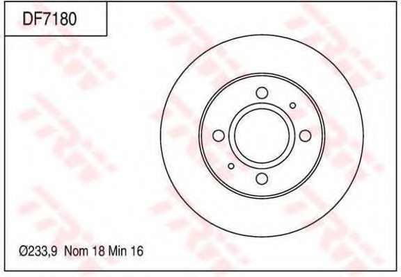 5171202550,HYUNDAI 51712-02550 Brake Disc for HYUNDAI