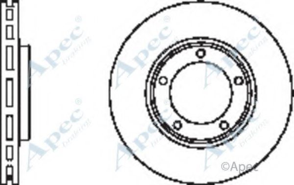 581294A000,HYUNDAI 58129-4A000 Brake Disc for HYUNDAI