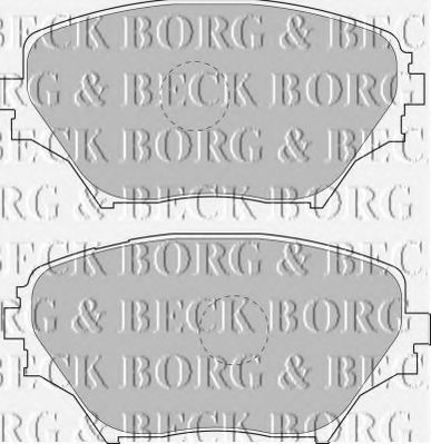 0446542080,TOYOT 04465-42080 Brake Pad Set, disc brake for TOYOT
