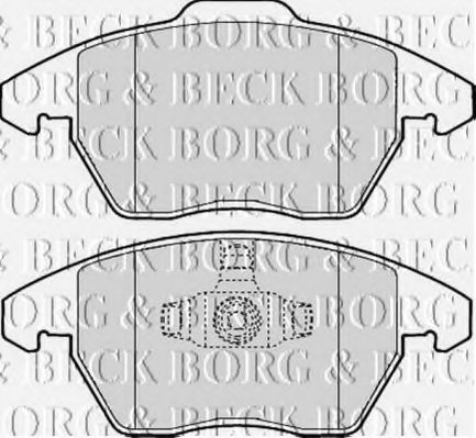 1609987980,PEUGE 1609987980 Brake Pad Set, disc brake for PEUGE