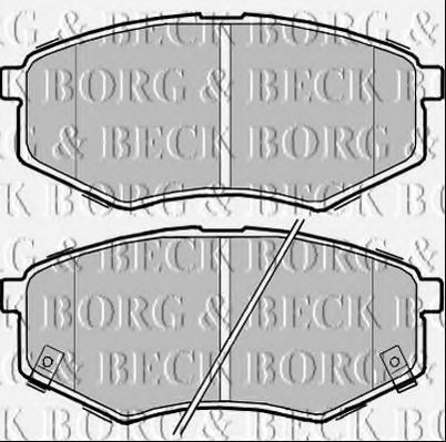 581012SA00,HYUNDAI 58101-2SA00 Brake Pad Set, disc brake for HYUNDAI