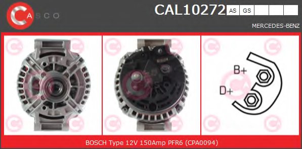0131541302,MERCE 0131541302 Alternator for MERCE