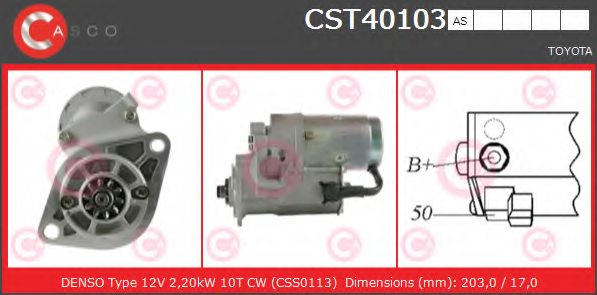 281000L040,TOYOT 281000L040 Starter for TOYOT
