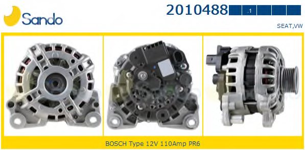 03C903024E,VW 03C903024E Alternator for VW