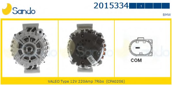 12317560989,BMW 12317560989 Alternator for BMW