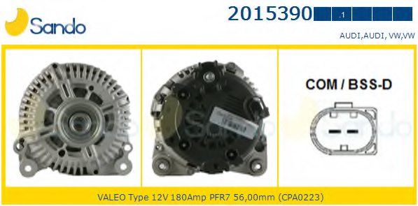 021903016,VW 021903016 Alternator for VW