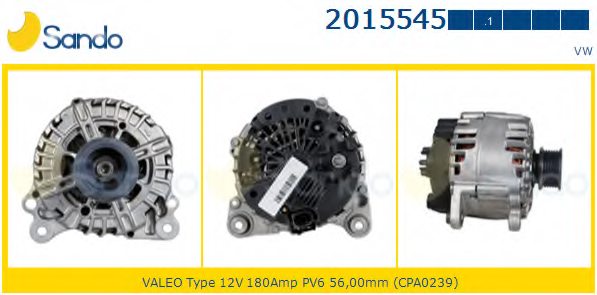 06E903023C,VAG 06E903023C Alternator for VAG