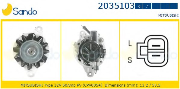 3730042200,HYUNDAI 37300-42200 Alternator for HYUNDAI