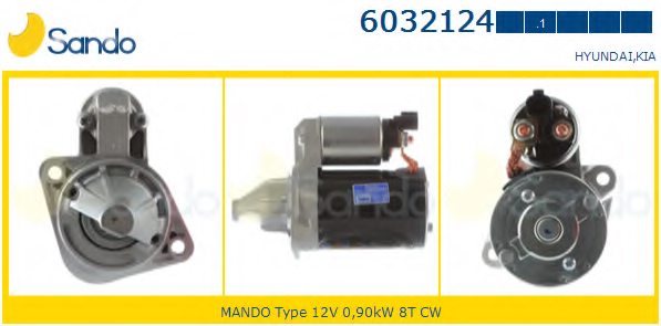 361002B020,KIA 36100-2B020 Starter for KIA