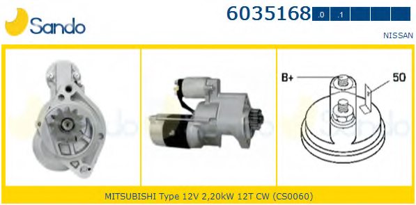 23300VM00A,NISSA 23300-VM00A Starter for NISSA