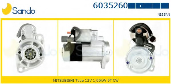 23300GS20B,NISSA 23300-GS20B Starter for NISSA