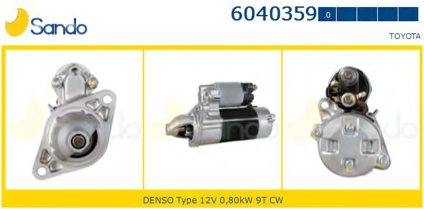 2810013130,TOYOT 28100 13130 Starter for TOYOT