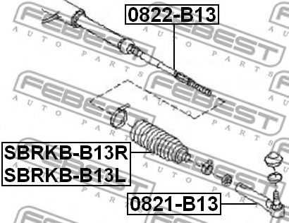 34160AE000,SUBAR 34160-AE000 Tie Rod Axle Joint for SUBAR