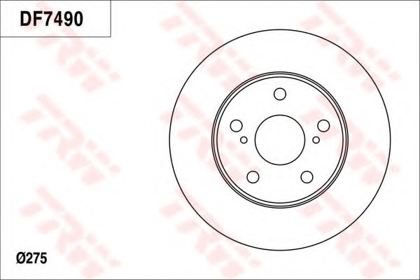 435120K120,TOYOT 435120K120 Brake Disc for TOYOT