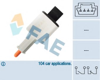 253209243R,RENAU 25 32 092 43R Brake Light Switch for RENAU