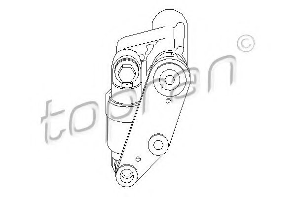 11287838797,BMW 11287838797 Tensioner Lever, v-ribbed belt for BMW