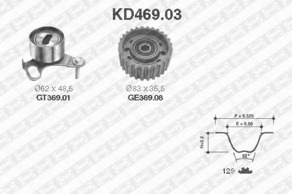 1350354030,TOYOT 13503-54030 Tensioner, timing belt for TOYOT
