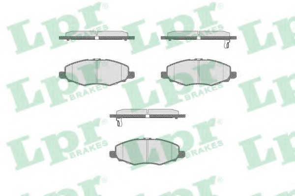 044650K040,TOYOT 04465-0K040 Brake Pad Set, disc brake for TOYOT