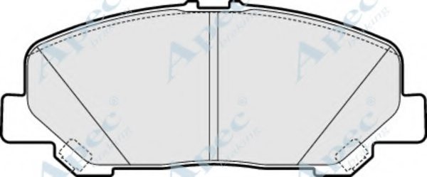 0446528520,TOYOT 04465-28520 Brake Pad Set, disc brake for TOYOT