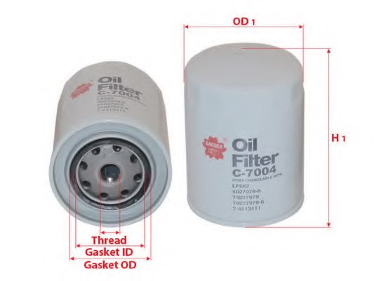 1907567,IVECO 1907567 Oil Filter for IVECO